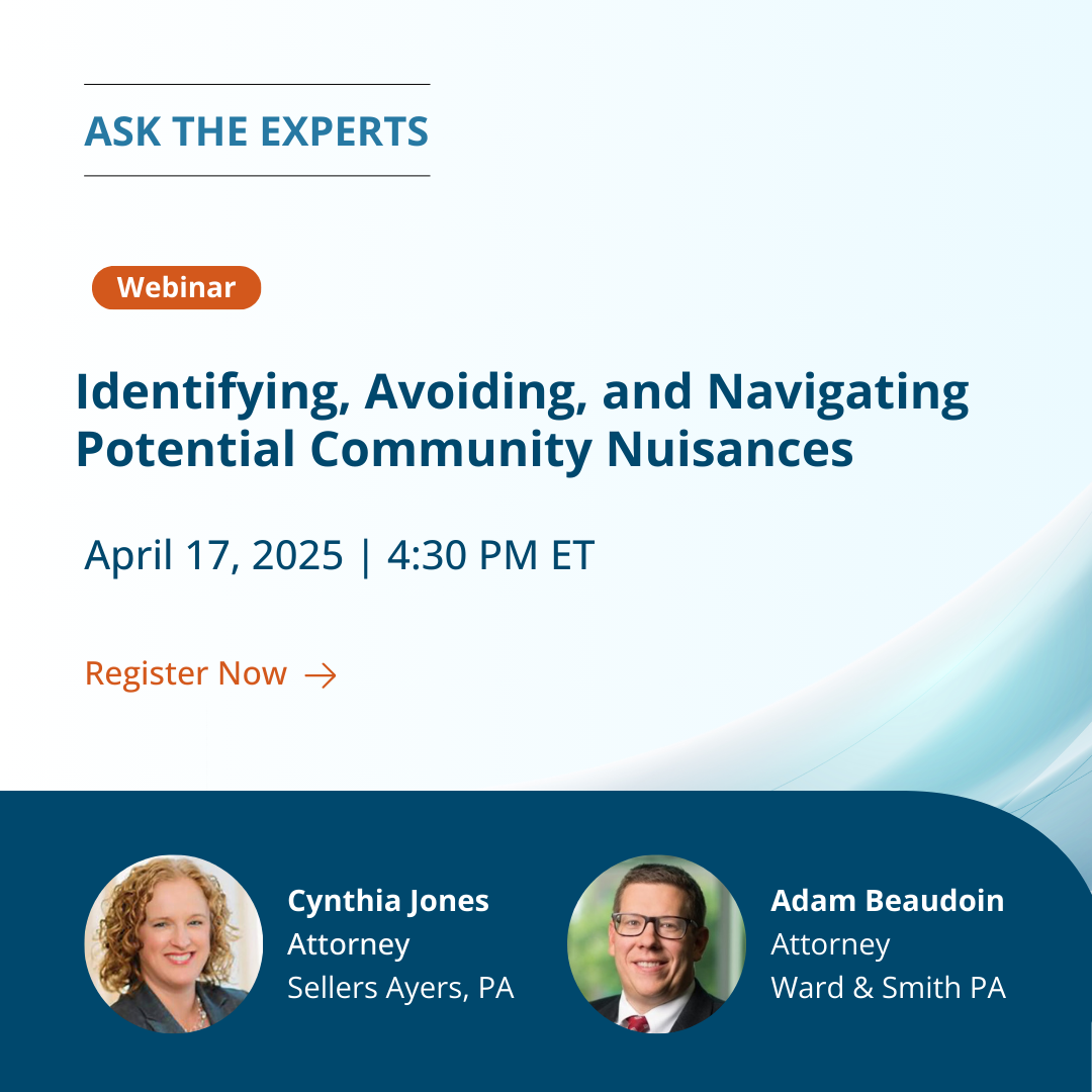 Identifying, Avoiding, and Navigating Potential Community Nuisances