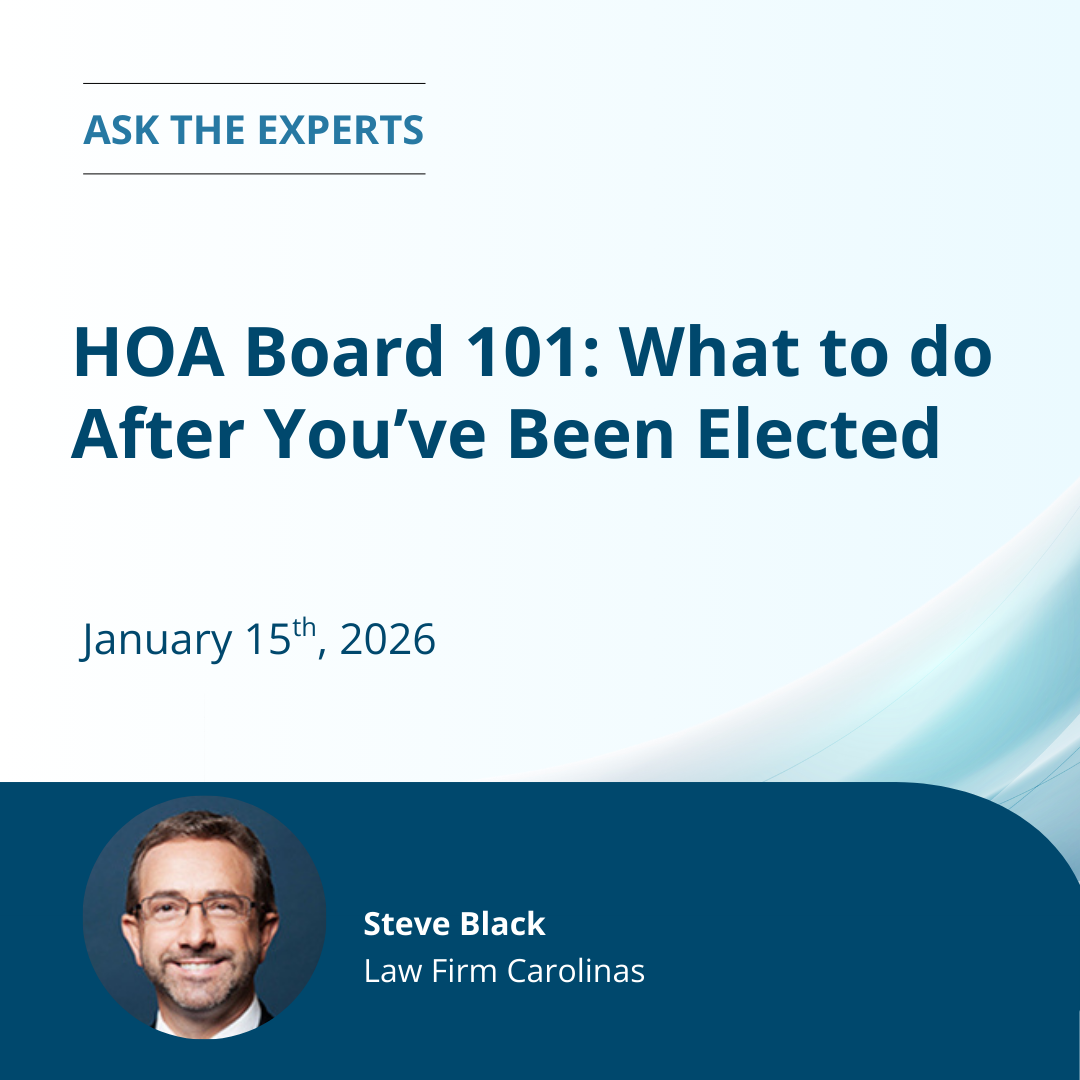 HOA Board 101: What to do After You've Been Elected | CAMS Management
