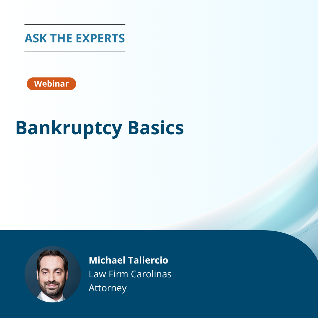 In this presentation, you'll get an overview of the bankruptcy process ...